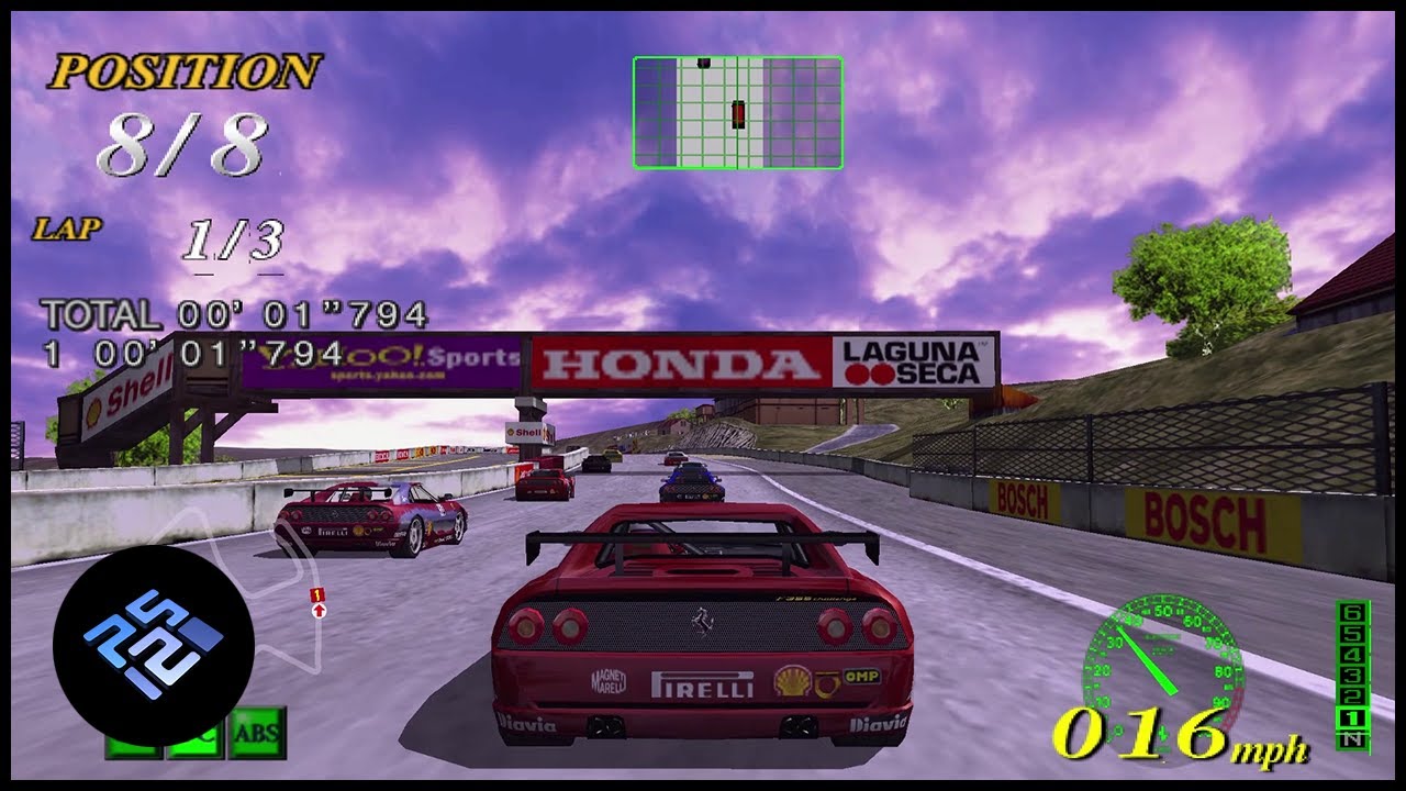 F355 Challenge (PS2) - Normal Championship - PCSX2 Emulation - YouTube