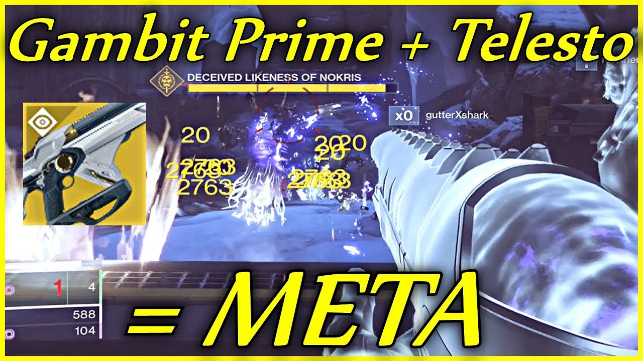 Gambit Prime + Telesto = META (Destiny 2 - Day 1 Season Of The Drifter ...