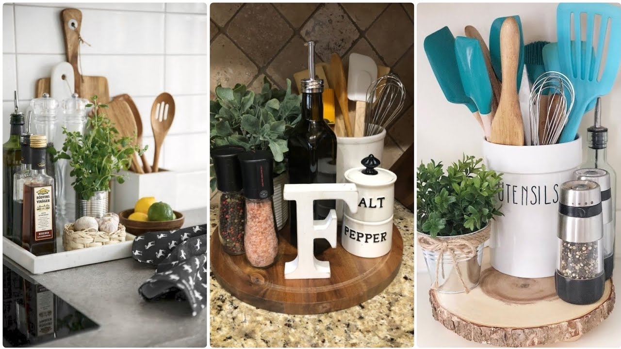 100+Kitchen countertop organization ideas.Small kitchen organization ...