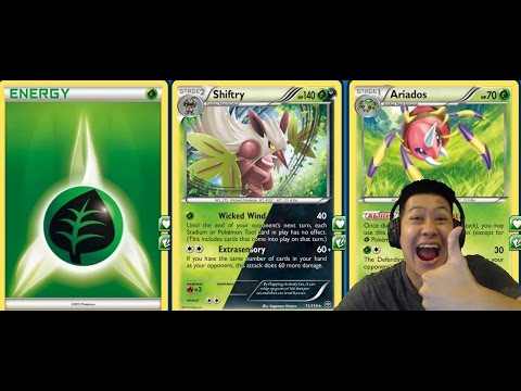 BUDGET Dual-Type SHIFTRY DECK, FAST Evolution, 1 Energy Setup, No Ex ...