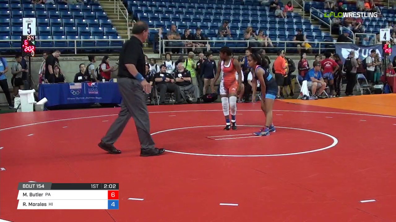 Cadet WM 106 Cons 16-2 - Mia Butler (PA) vs. Rita Morales (HI) - YouTube