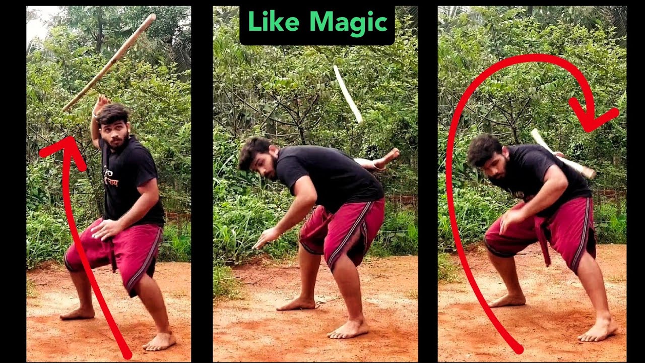 Awesome Stick Freestyle Move ( Behind the back Catch) explained - YouTube