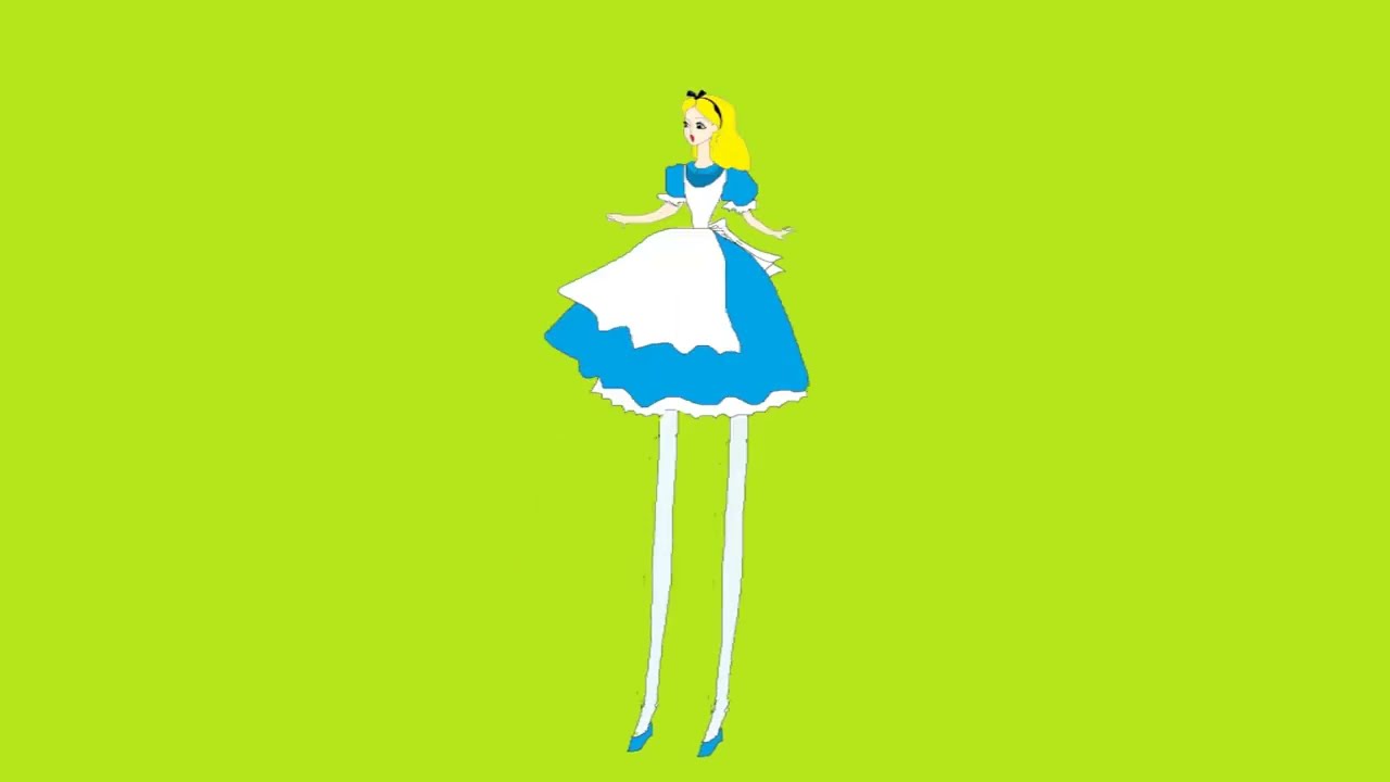 How do legs grow, I Draw Alice, Carroll, Alice in Wonderland, Disney ...