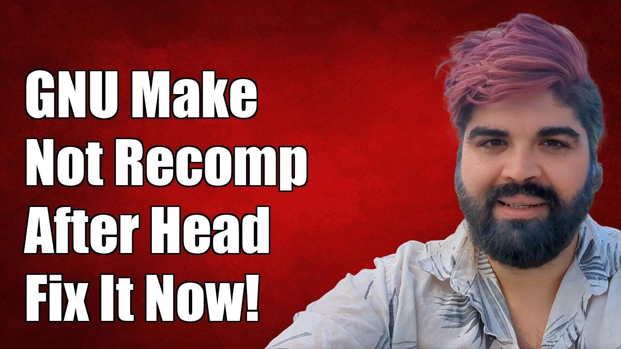GNU Make Not Recompiling After Header File Change: Troubleshooting ...