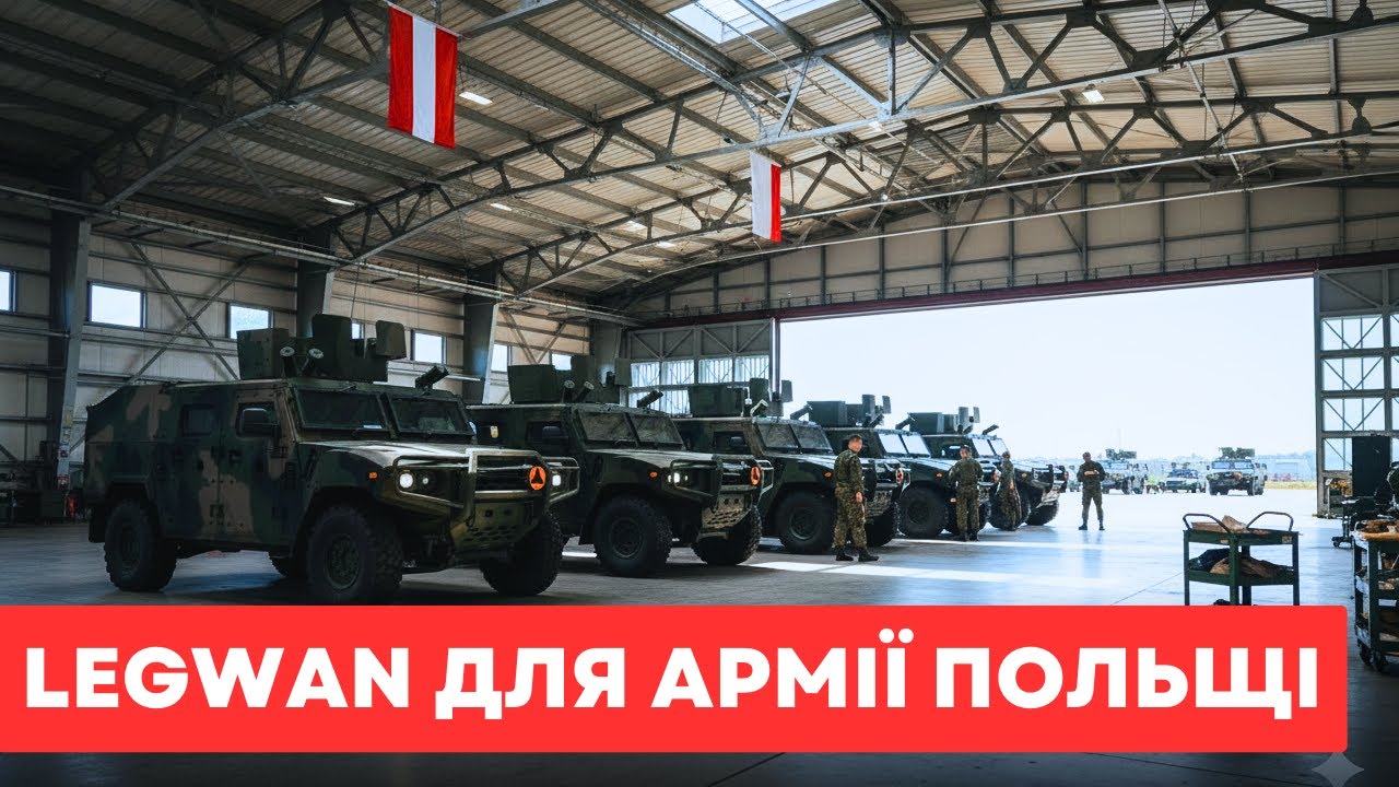 Польща підписала контракт на 1200 позашляховиків Legwan - YouTube