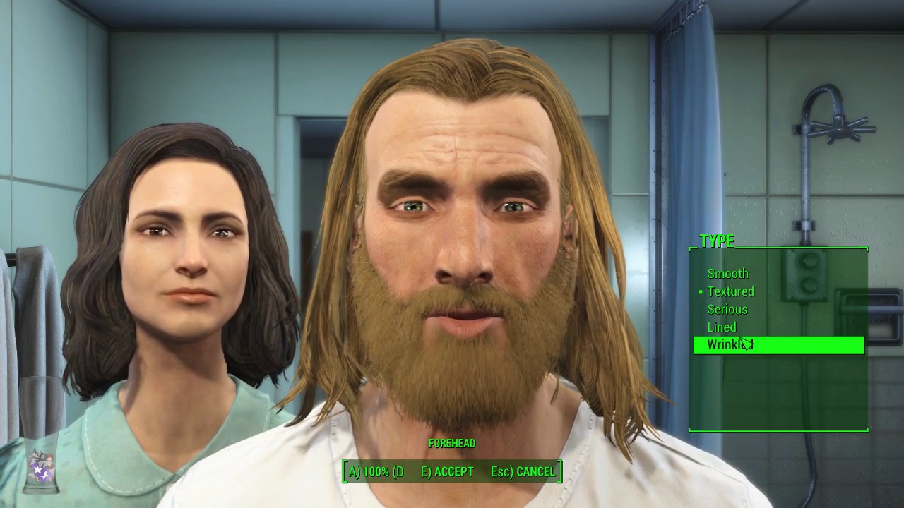 Fallout 4 Ep 1 Lets make a survivor with a beard. - YouTube