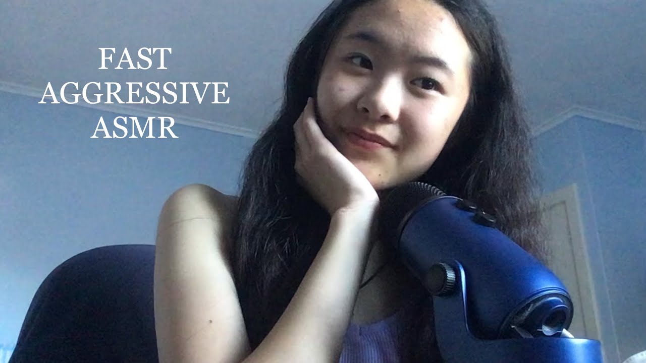 ASMR fast and aggressive triggers? (Sort of) - YouTube