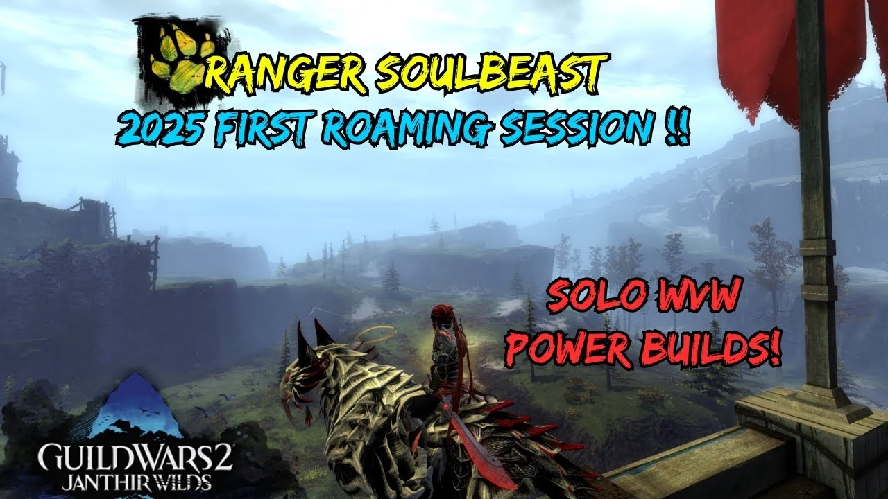 GW2 Ranger Soulbeast First 2025 Solo Roaming Session! [Power Builds ...