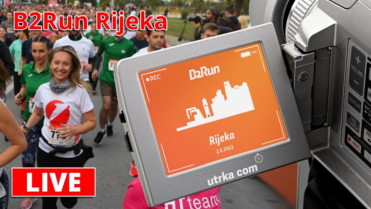 LIVE stream utrke - B2Run Rijeka - YouTube