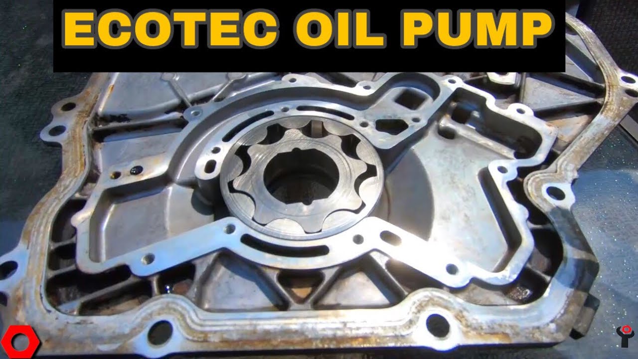 Nasty GM Ecotec Oil Pump Clean Up from an Abandoned Motor! - YouTube