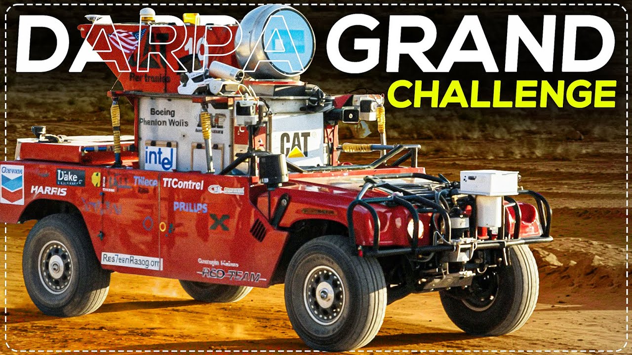 DARPA's Grand Challenge: Self-Driving Car History!?!! - YouTube