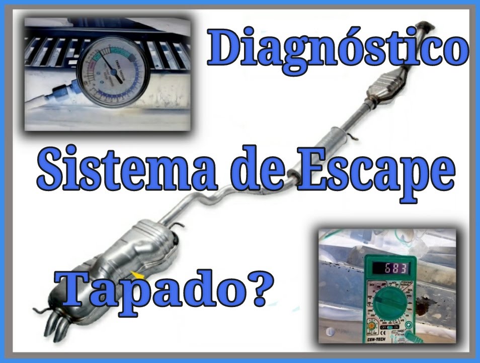 Escape Tapado, Mecánica Automotriz! - YouTube
