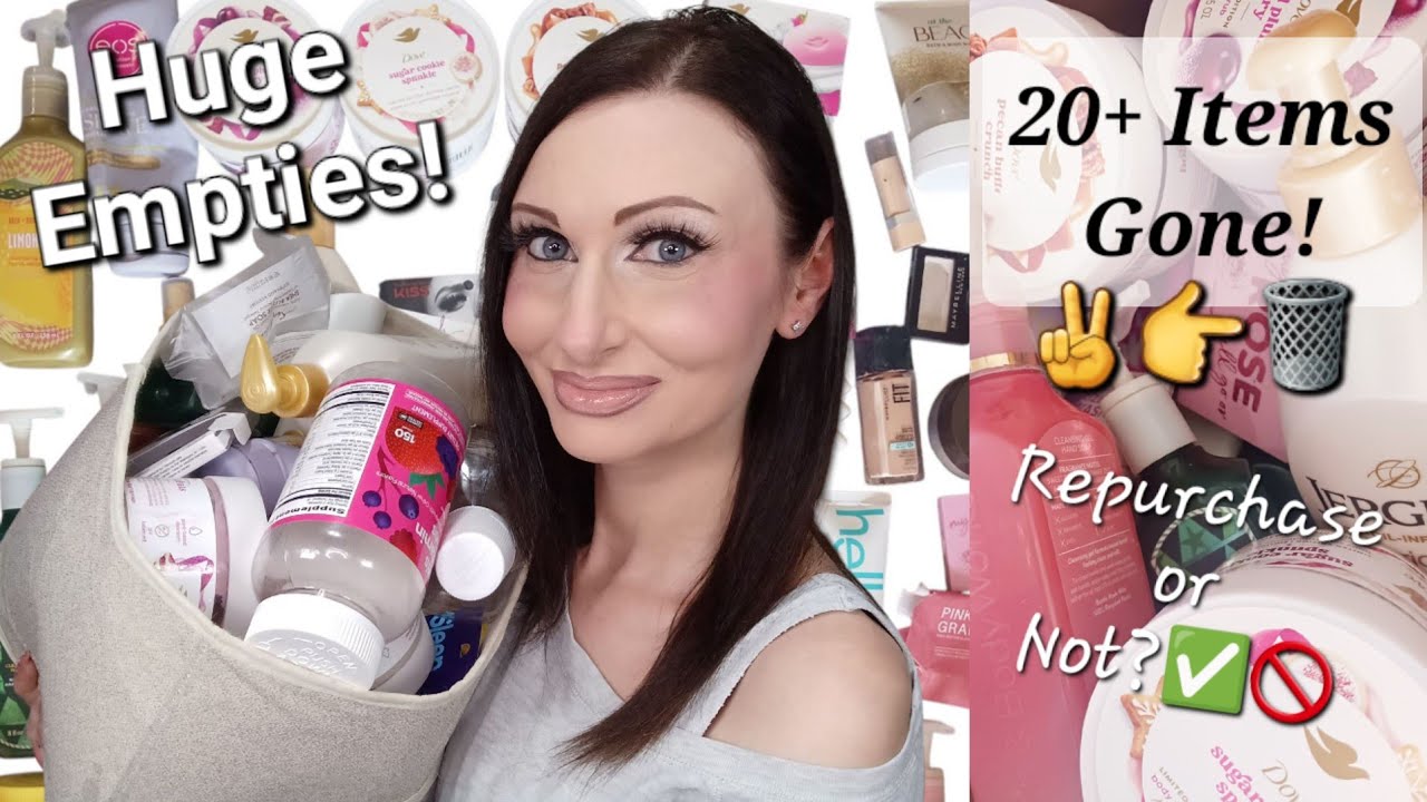 HUGE Empties!🗑👋 | 20+ Items GONE ️👉 | Bodycare, Makeup, Hygiene+🧼💄 ...