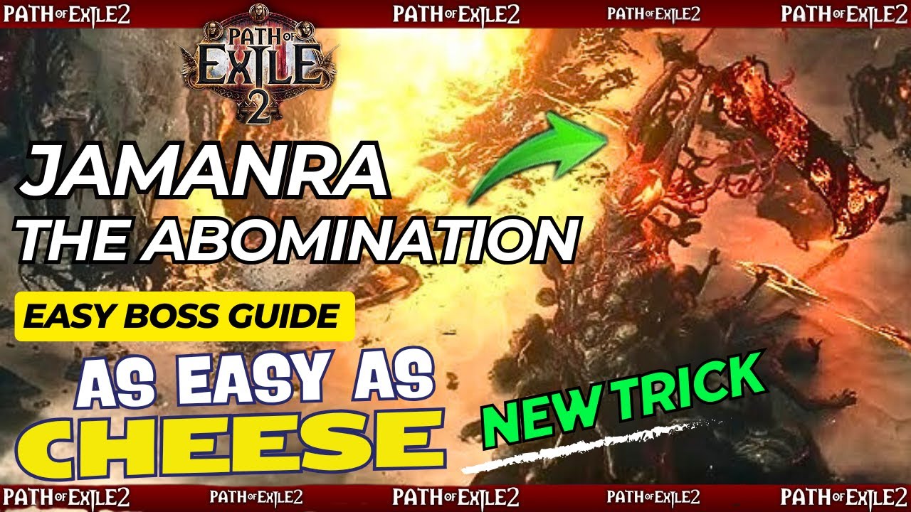 Path of Exile 2 - How to EASILY Beat Jamanra the Abomination with a New ...