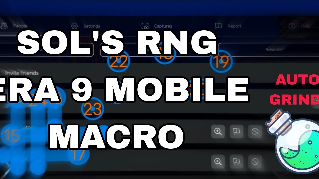 *NEW* Sols RNG Era 9 Mobile Macro! - YouTube