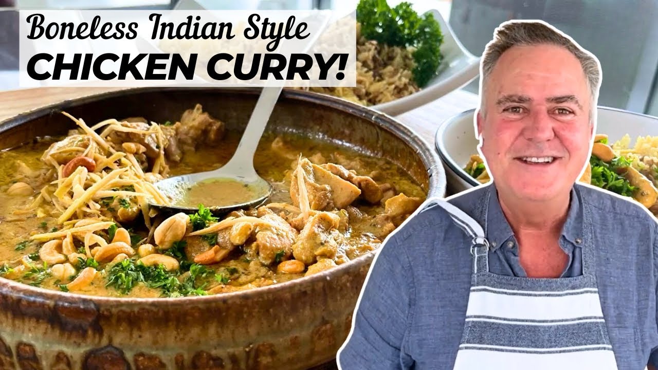 How To Make Creamy Boneless Chicken Curry! 🍛🍗 - YouTube