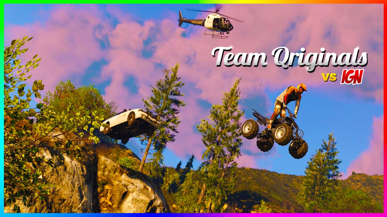 GTA V Online Crew Battle : Qriginals vs IGN - YouTube