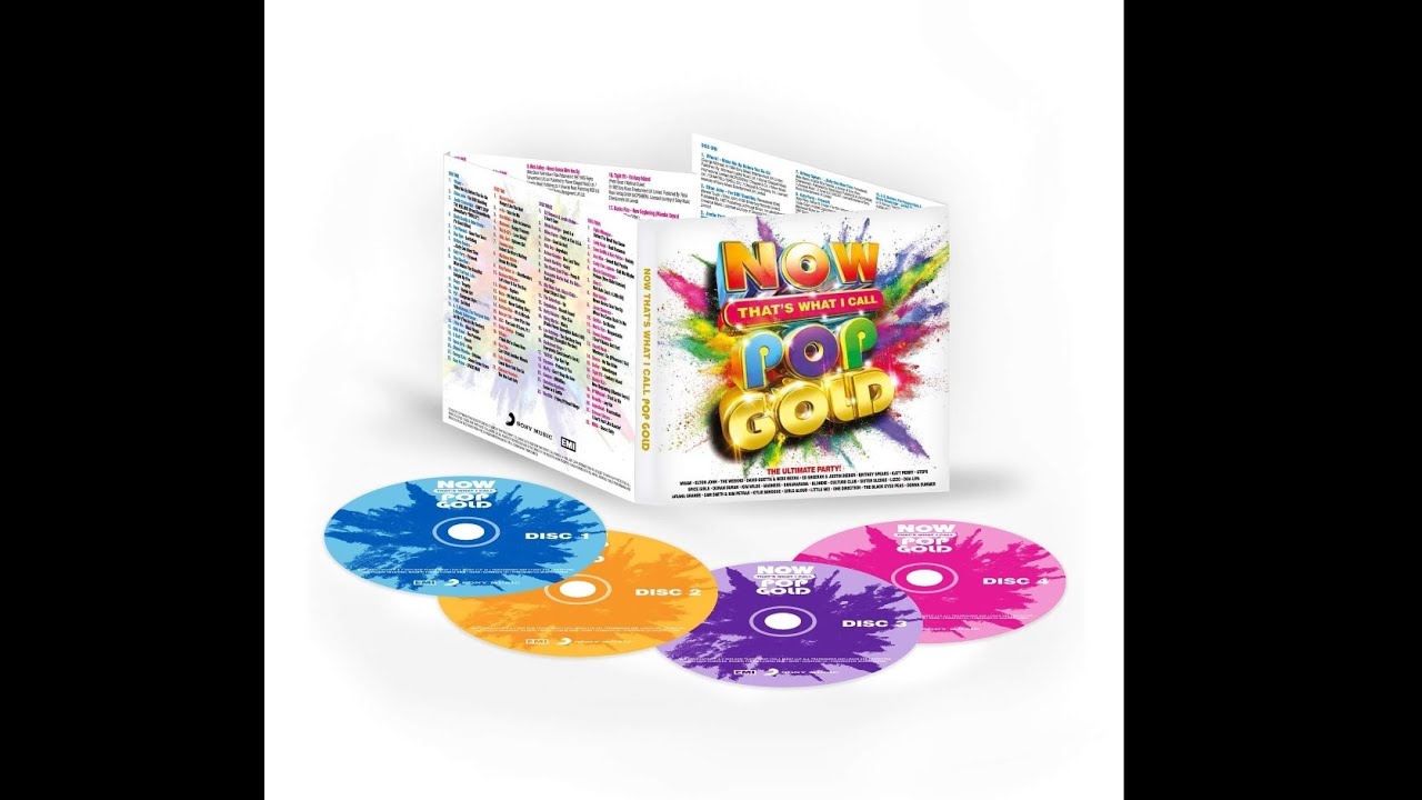 NOW That's What I Call Pop Gold Artwork And Tracklist - YouTube