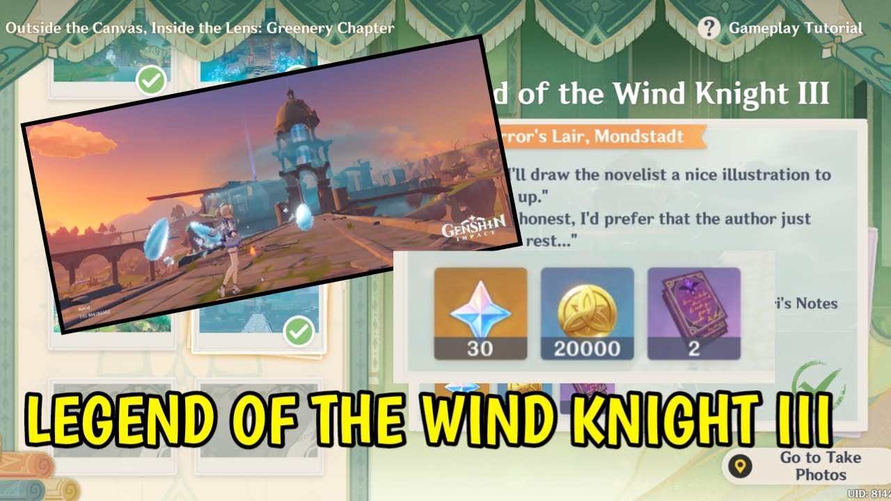 Legend of the Wind Knight III ~ Genshin Impact - YouTube