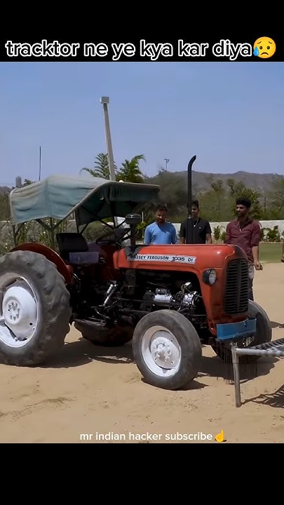 Tracktor ne ye kya kar diya 😥 mr indian hacker #shorts - YouTube