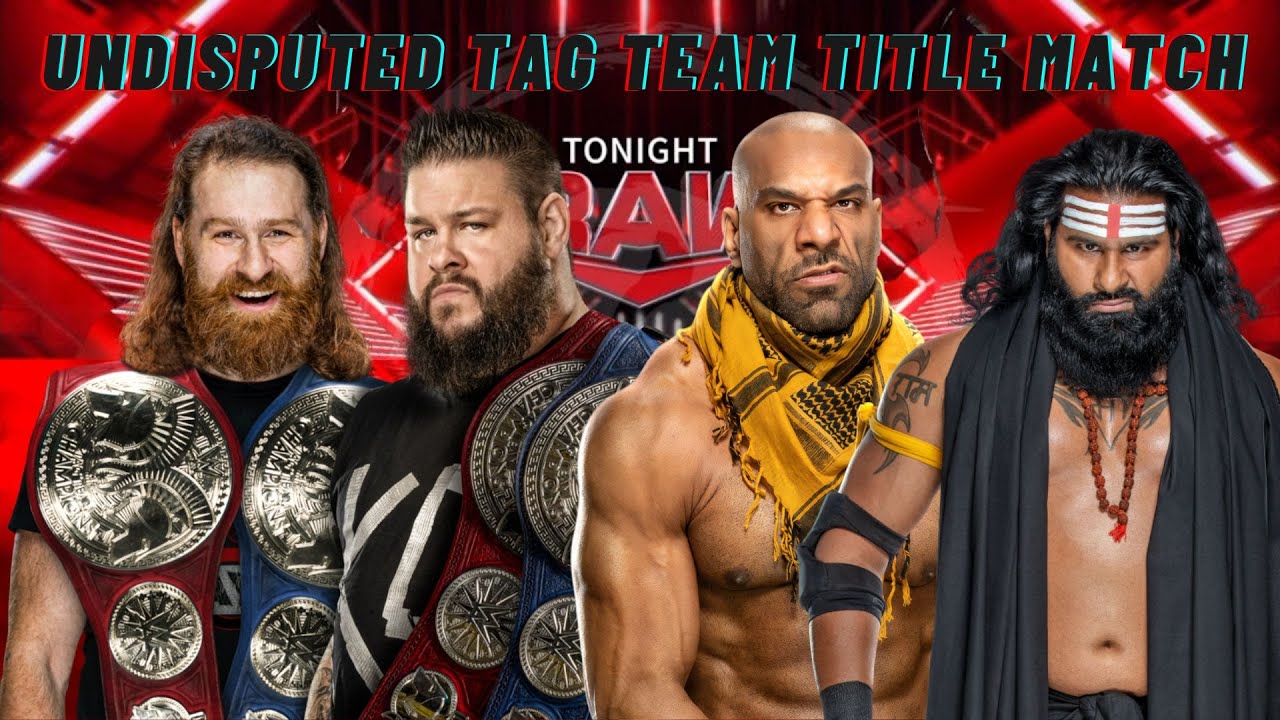 Tag Team Gold on the Line: Sami Zayn & Kevin Owens vs. Indus Sher ...