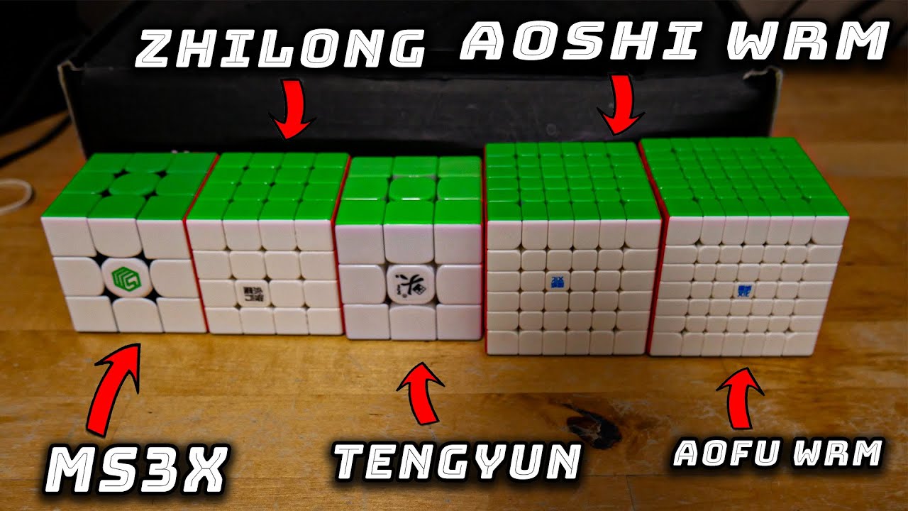 massive cubing unboxing! | Tornado v3, ms3x, tengyun v1, Aoshi and Aofu ...