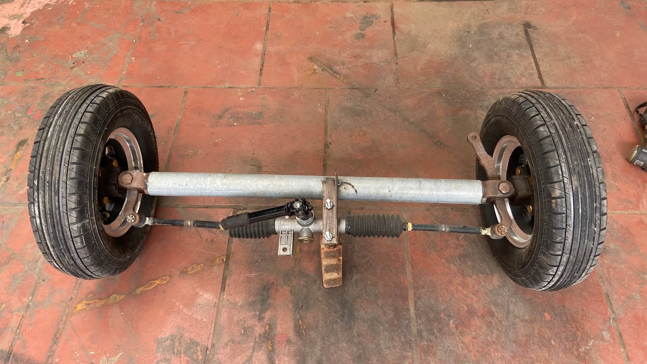 Cartech 147 | Homemade 135cc Jeep super car part 1: Front and rear axle ...