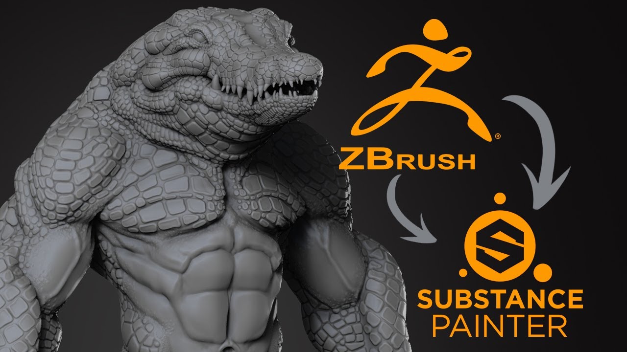 Effortless Workflow: ZBrush to Substance Painter - Speedy 3D Model Texturing Tutorial! - YouTube