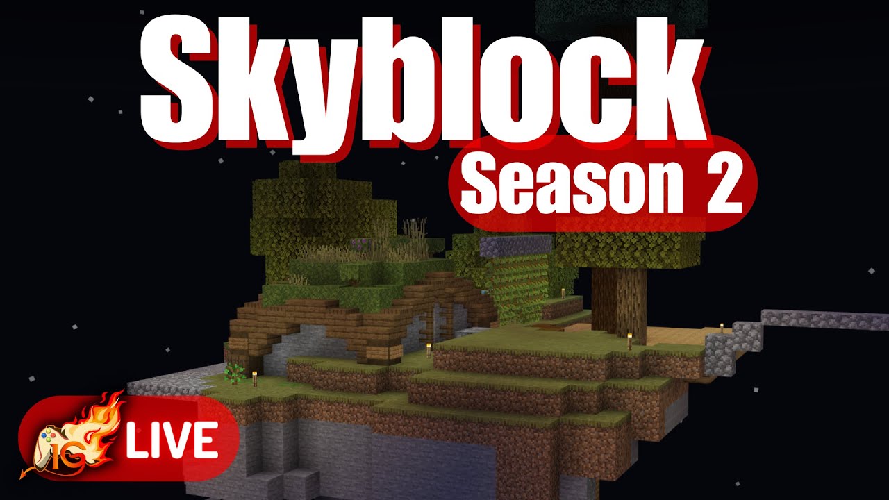 Skyblock S2 | Stream 3 - Building the Gold Farm - YouTube