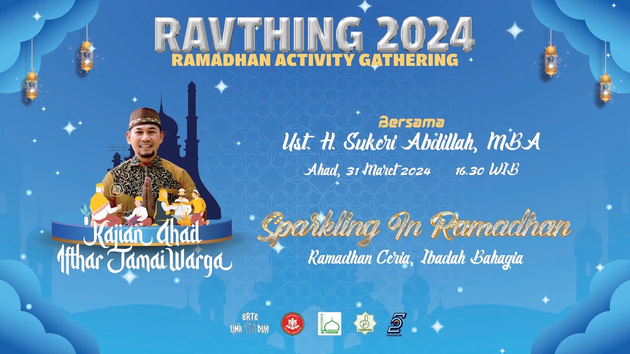 LIVE : Kajian Ahad & Ifthar Jama'i Warga bersama Ust. H. Sukeri ...