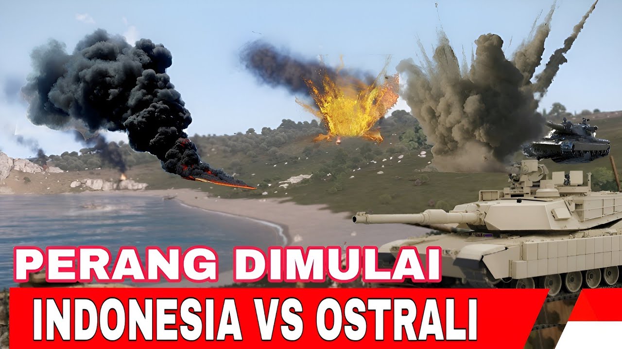 🇮🇩PERANG DIMULAI!! Tentara INDONESIA VS AUSTRALIA Army Bertempur DI ...