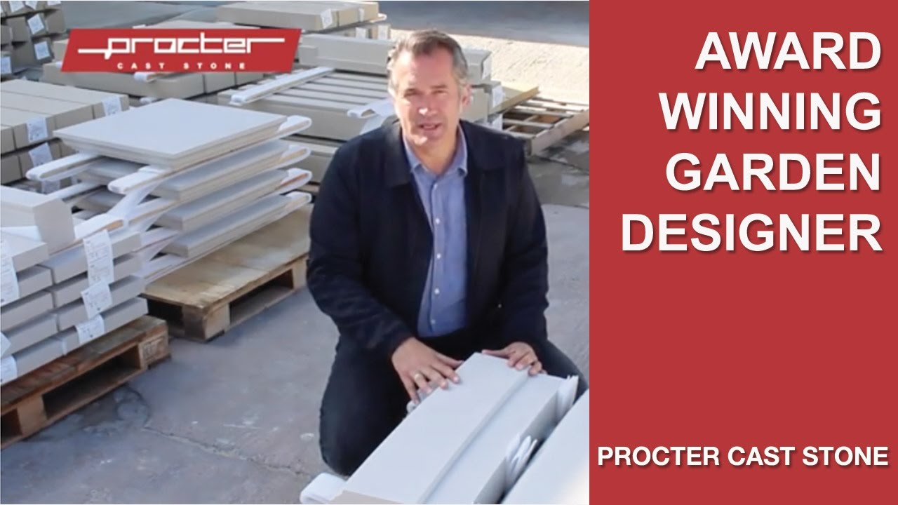 Award-winning garden and landscape designer visits Procter Cast Stone ...