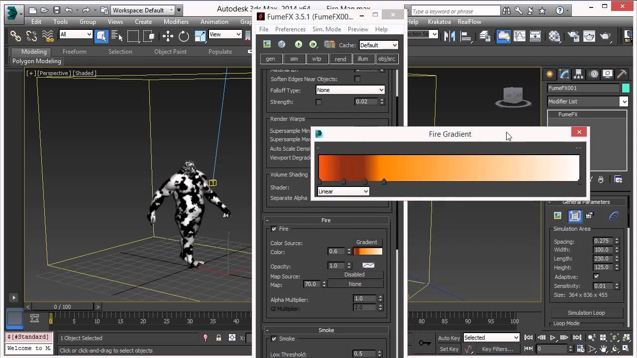 Tutorial: 3ds Max/FumeFX fire and smoke - YouTube