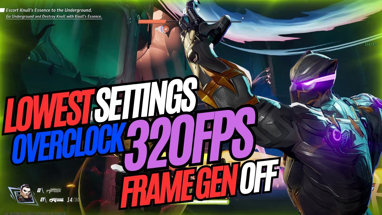 Marvel Rivals FRAME GEN OFF | Radeon 7900 XT | 1440p Low Settings | 320 ...