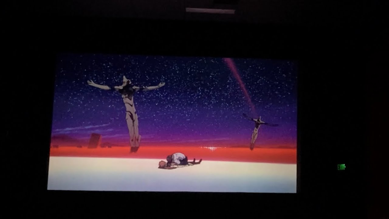 The End Of Evangelion - Final Scene / End Title Card In Theater (2024 ...
