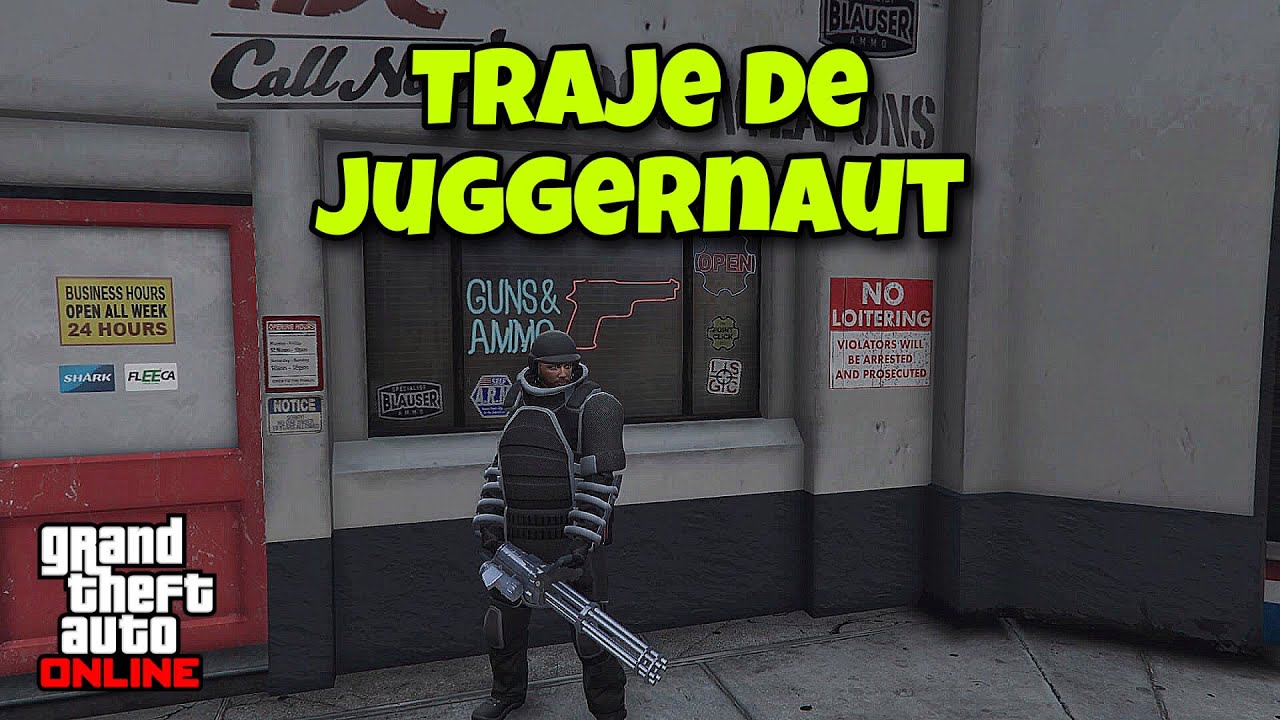 Gta Online | Cómo conseguir el Traje de Juggernaut (todos los colores ...