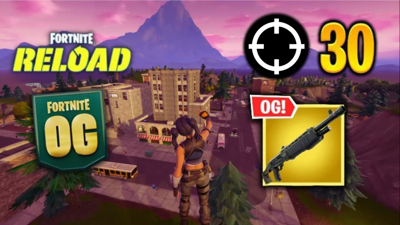 OG Fortnite Reload | 30 Kill Elimination Gameplay | Keyboard & Mouse ...