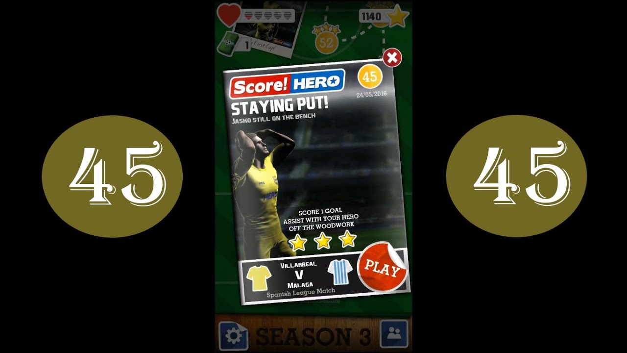 Score Hero level 45 - 3 stars - YouTube