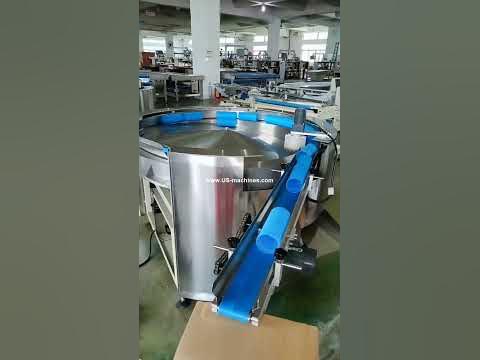 Tube centrifugal disk sorting bowl machine - YouTube