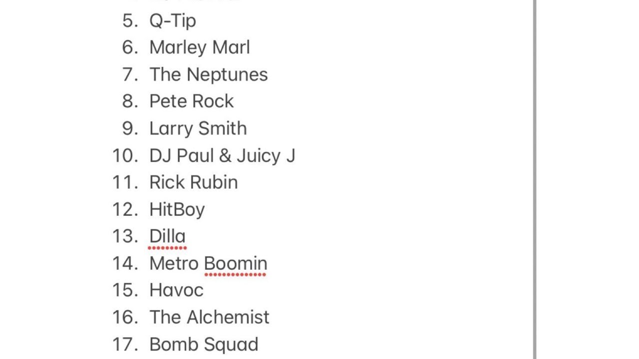 Mike Check: Mike D Makes Some Changes To His Top 25 Hip-Hop Producers ...