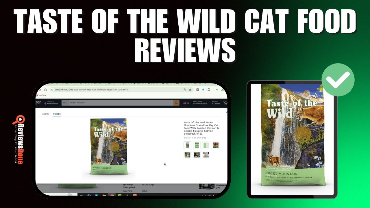 Taste of the Wild Cat Food Reviews – 2025 Amazon Rating Breakdown - YouTube