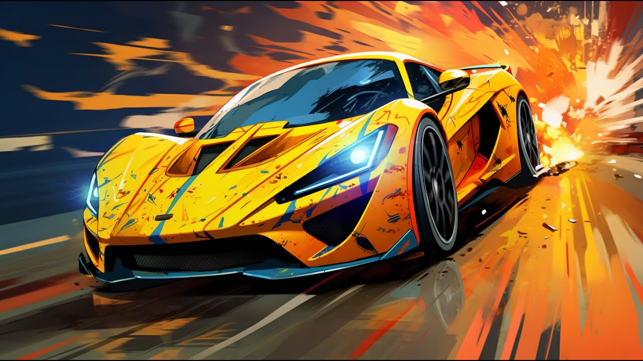 Hypercars in Marvel Comic Style - YouTube