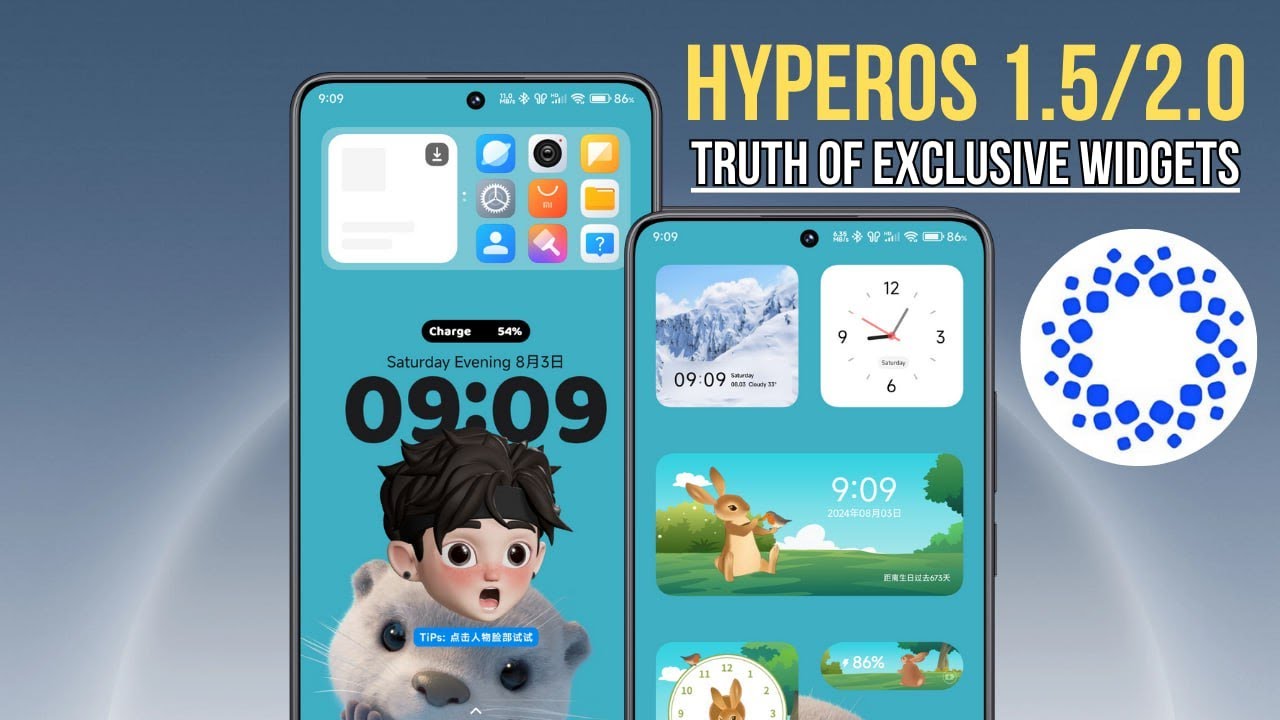 Truth of HyperOS 1.5 / 2.0 exclusive widgets 🤘 - YouTube