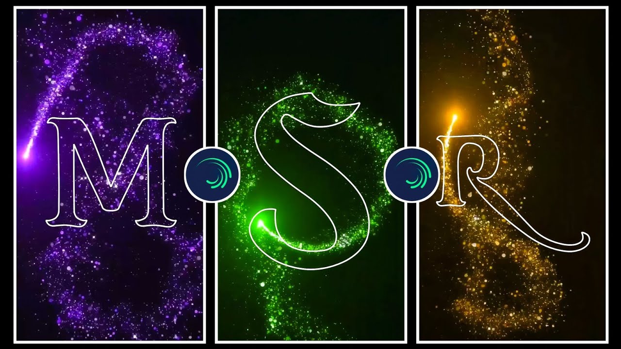 Instagram Trending Name Art Reels Editing | Alight Motion Text Effect ...