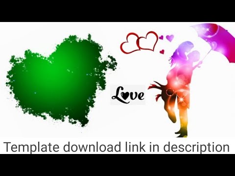 Trending love green screen template effect video#32||love lightning template effect video download.
