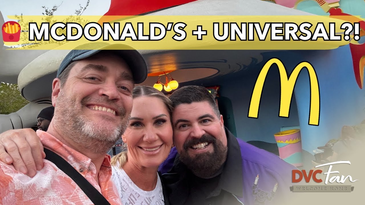 Panda’s Day of Fun at Universal... and McDonald's?! | Jeff & Panda's ...