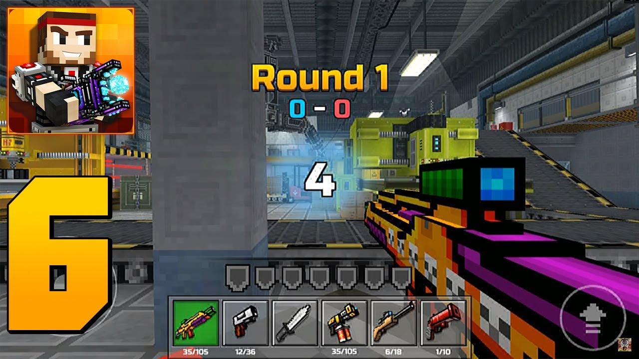Pixel Gun 3D - Gameplay Walkthrough Part 6 - YouTube