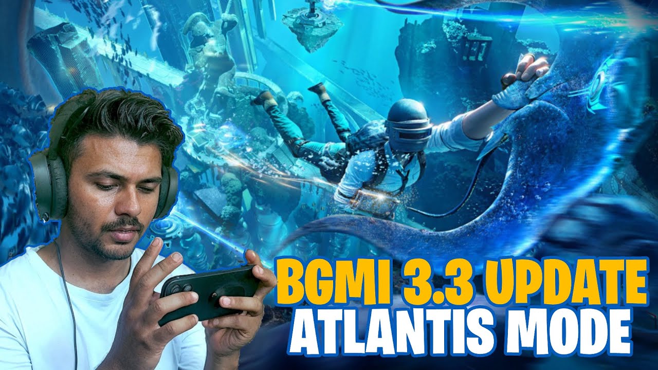 BGMI PUBG MOBILE ATLANTIS MODE - YouTube