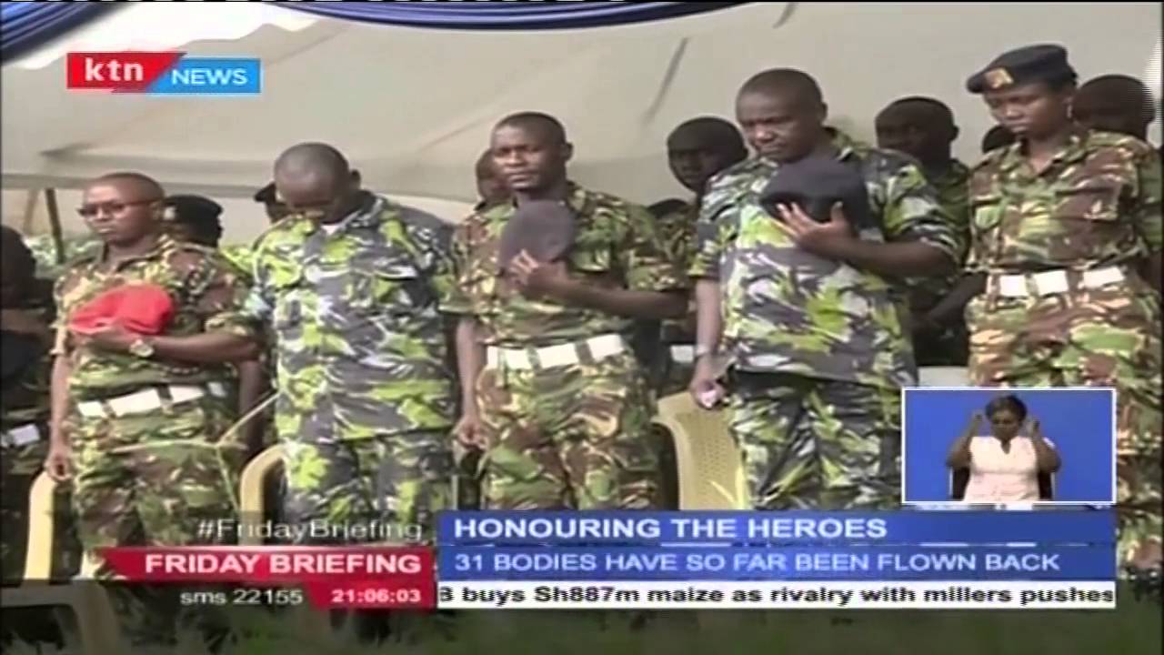Honoring heroes: President Kenyatta leads memorial for KDF soldiers ...