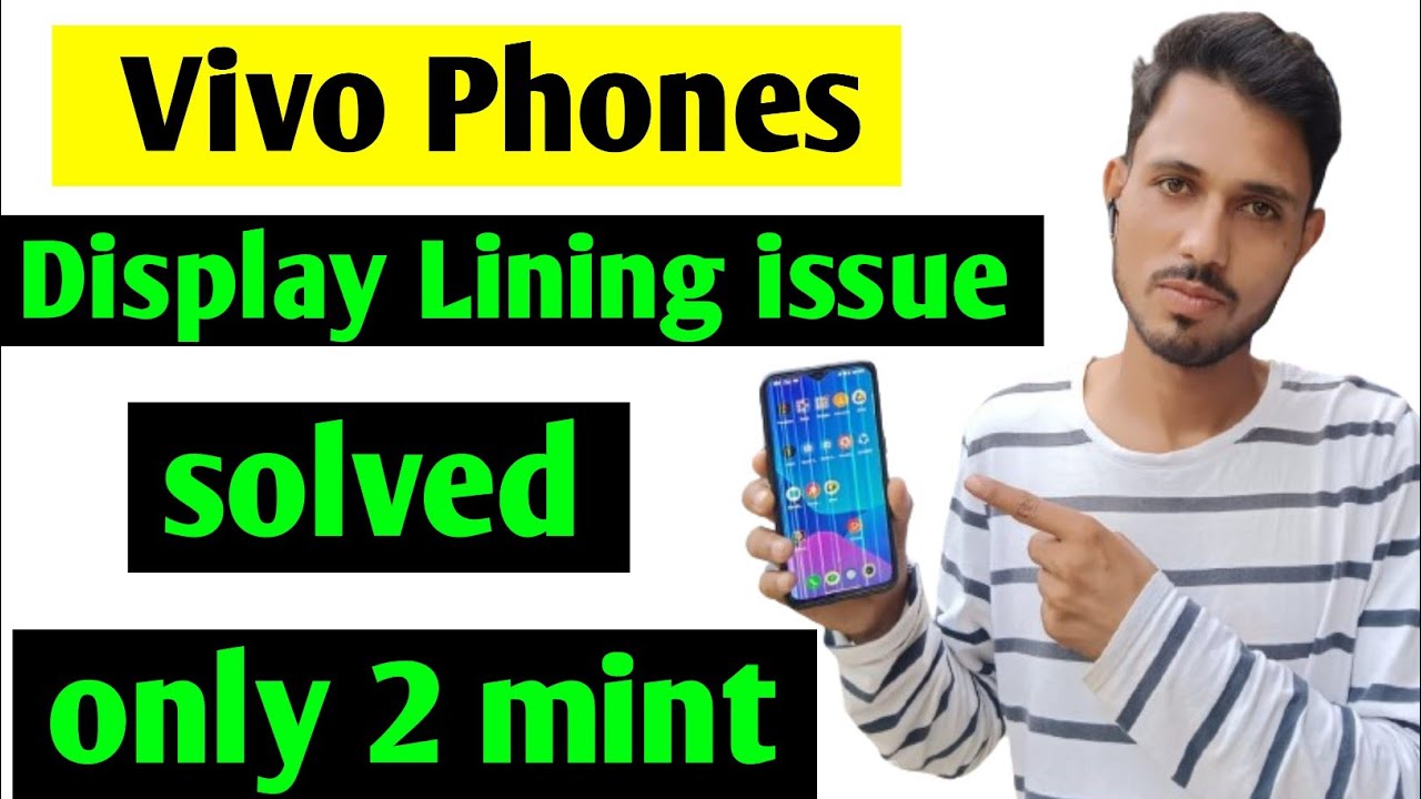 🚫vivo screen flickering | screen blinking problem | vivo phone display ...